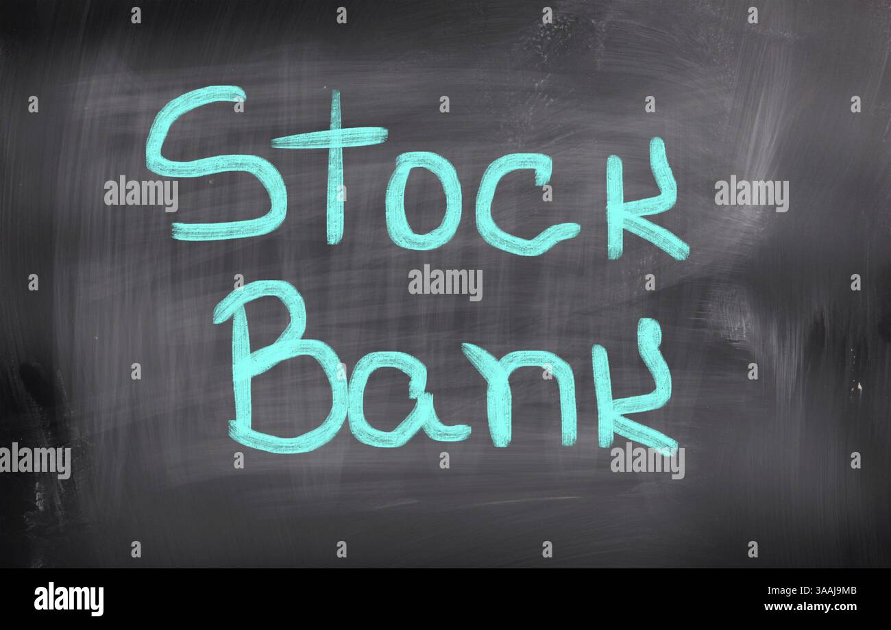 Stock Bank Concept Stock Photo - Alamy