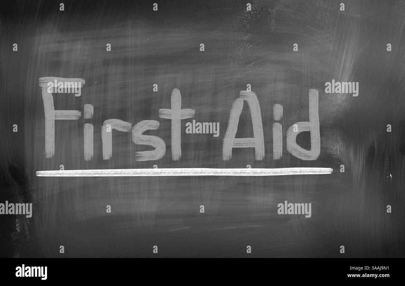 First Aid Concept Stock Photo - Alamy