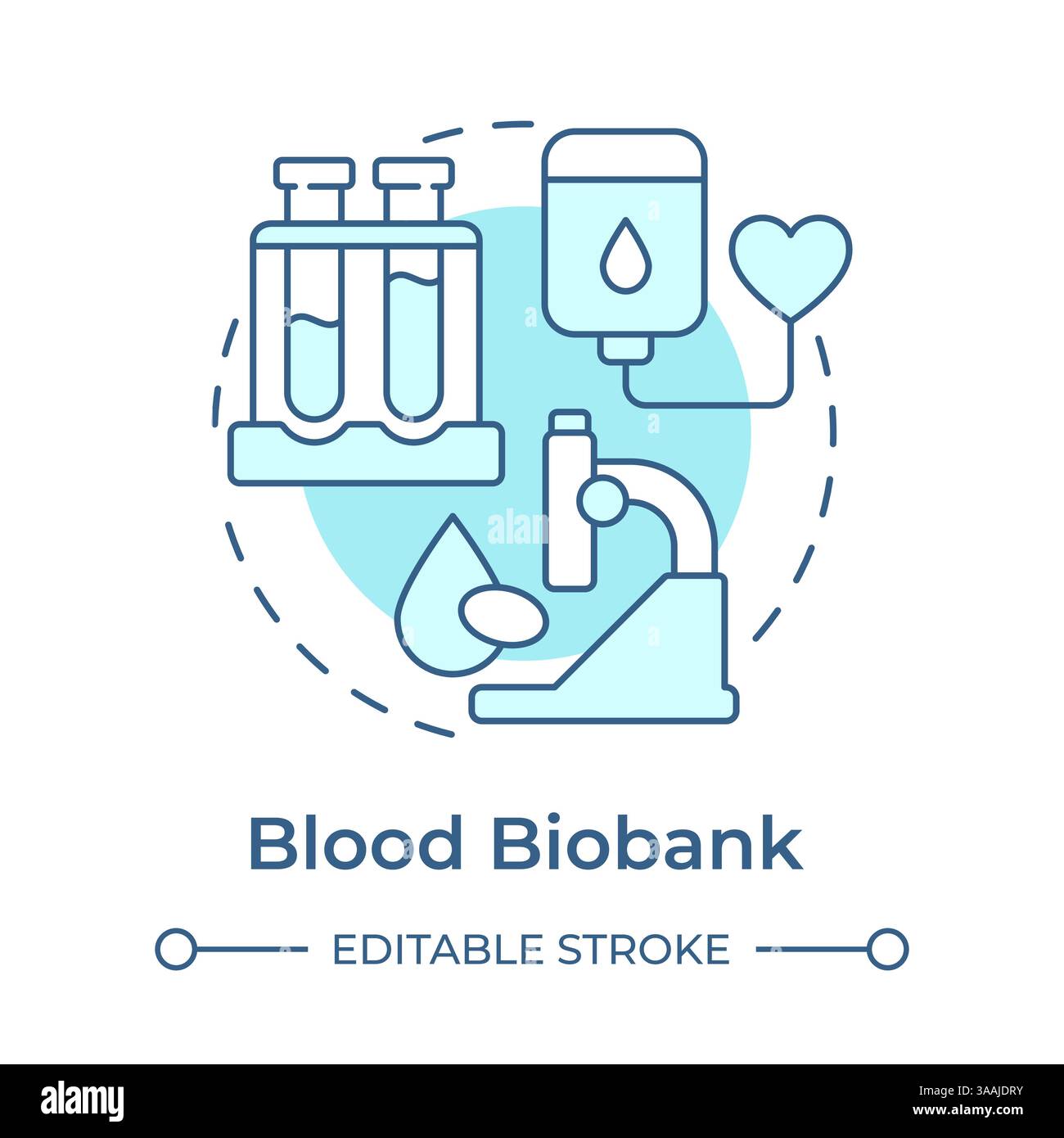 Blood collection materials Cut Out Stock Images & Pictures - Alamy