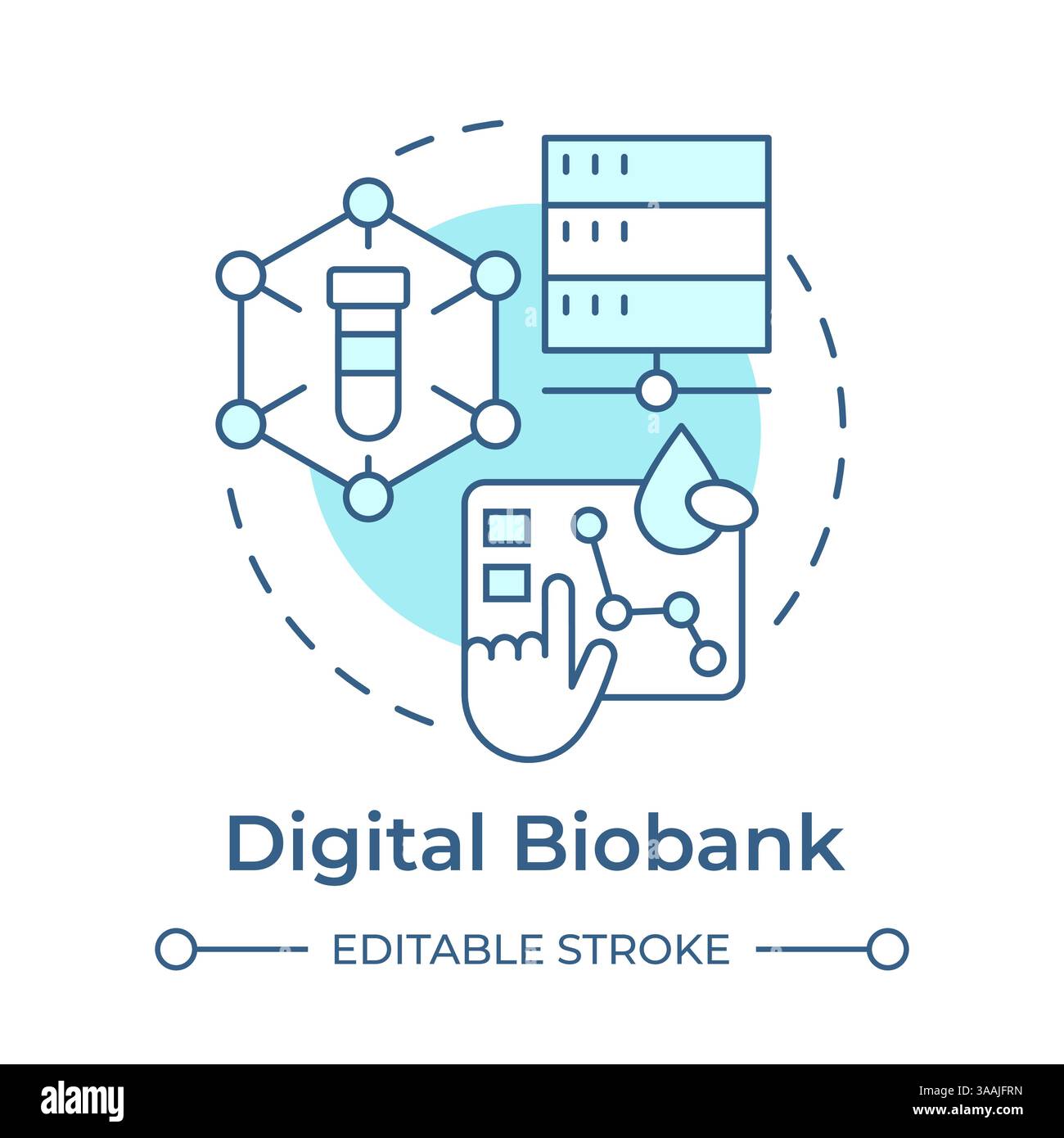 Biobanks Stock Vector Images - Alamy