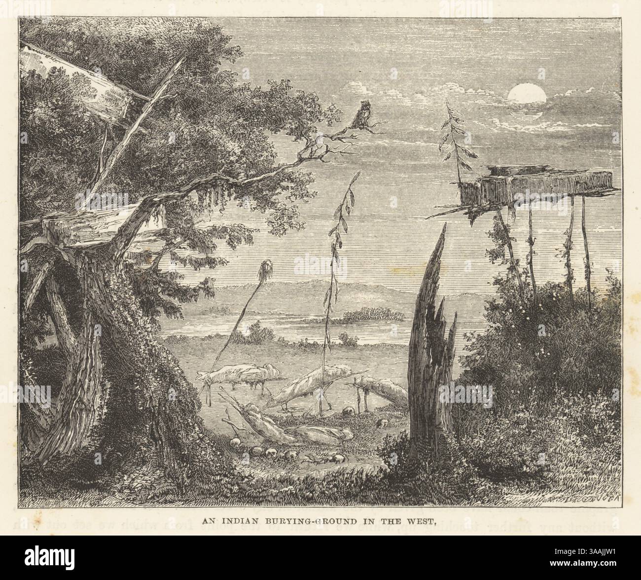 Indian burying ground in the west hi-res stock photography and images ...