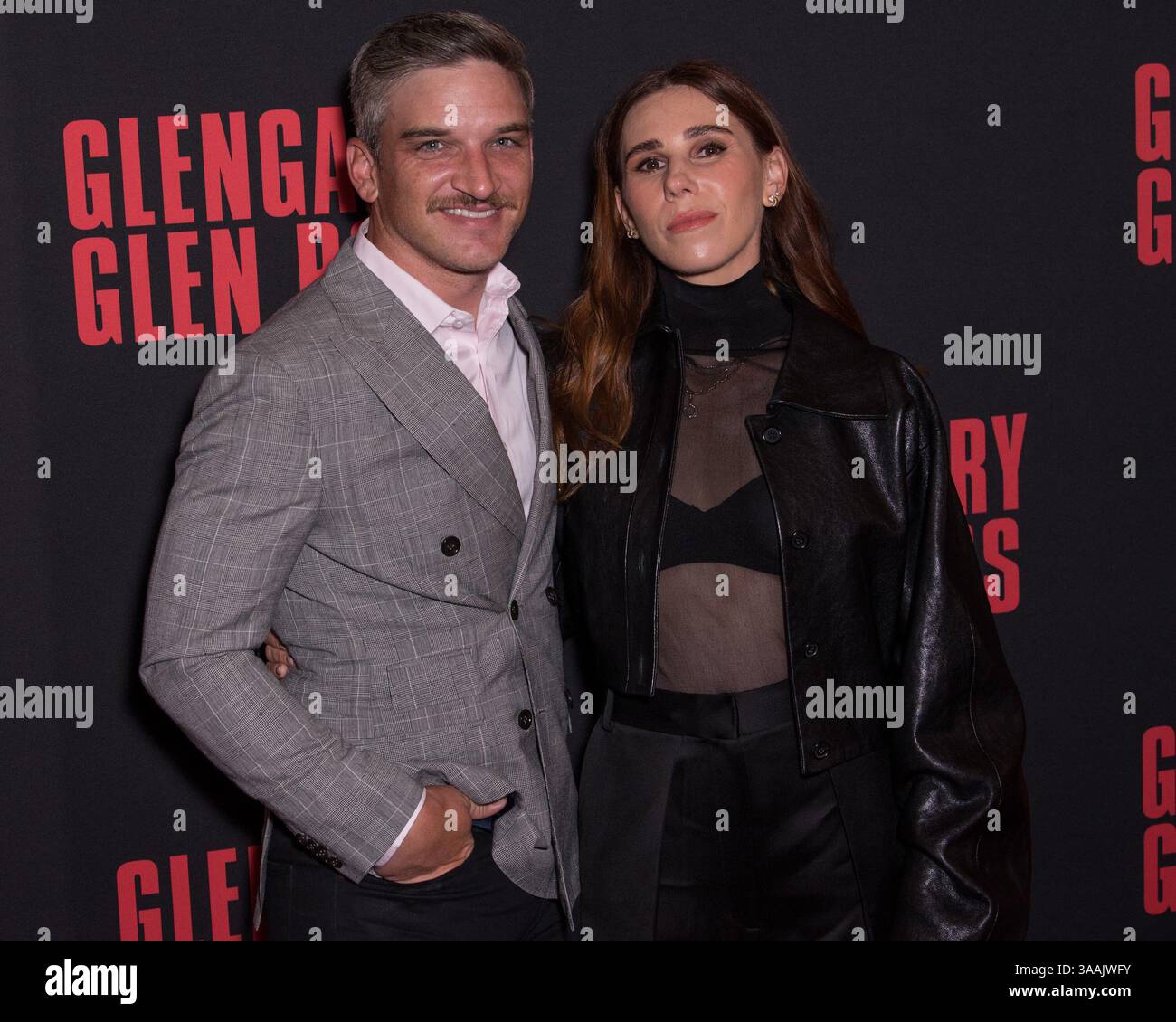 Evan Jonigkeit, Zosia Mamet in attendance for GLENGARRY GLEN ROSS ...