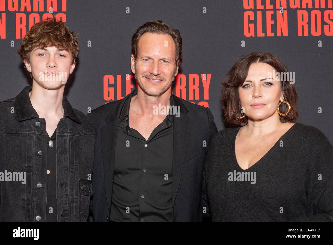 New York, USA. 31st Mar, 2025. Kalin Patrick Wilson, Patrick Wilson and ...