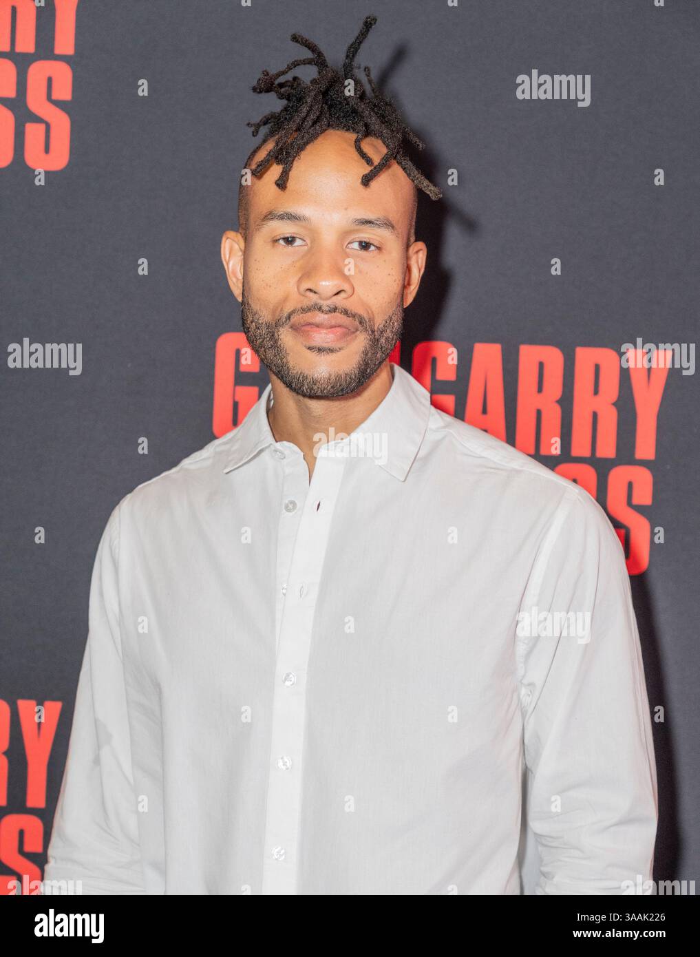 New York, NY, March 31, 2025: Michael Rishawn attends opening night of ...