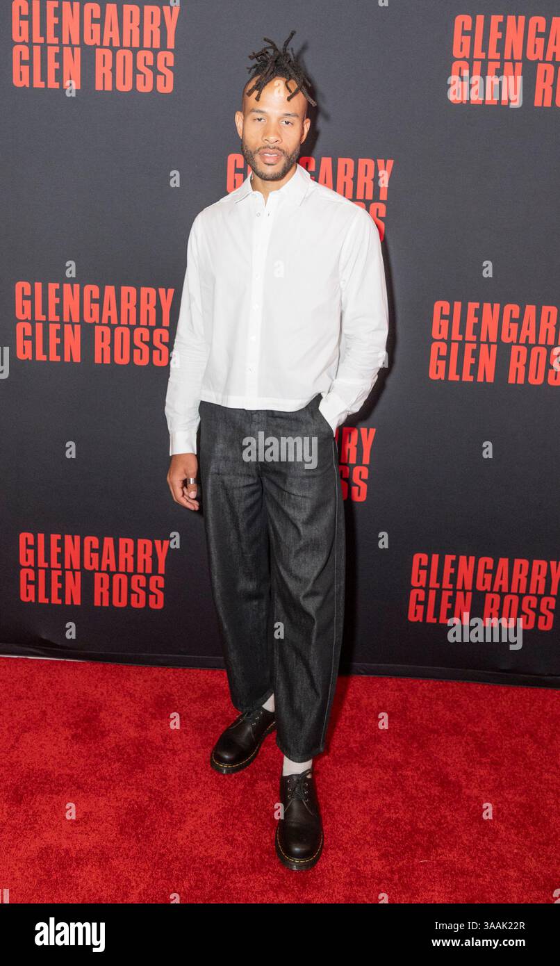 New York, NY, March 31, 2025: Michael Rishawn attends opening night of ...