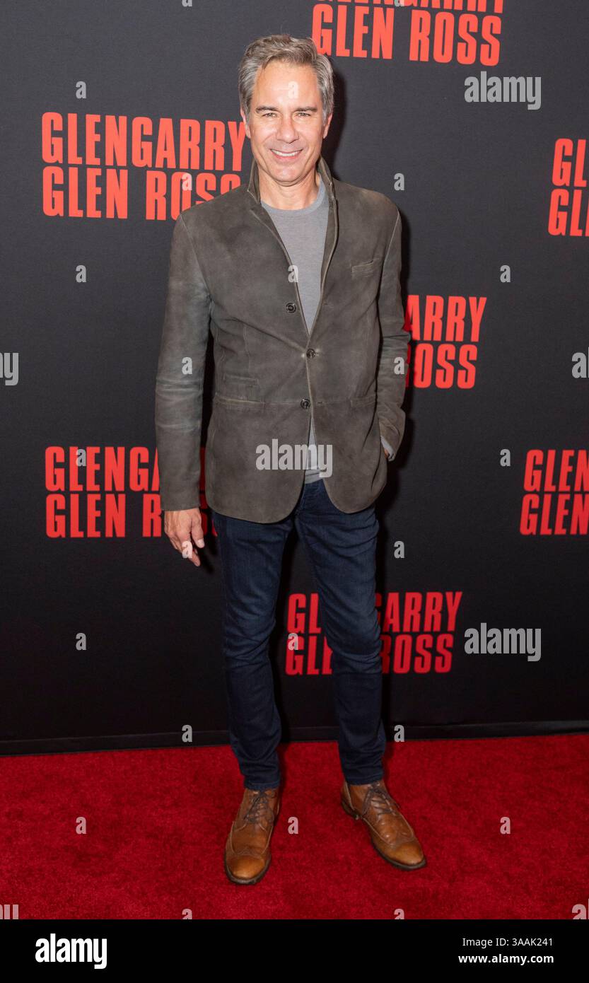 New York, USA. 31st Mar, 2025. Eric McCormack attends opening night of ...