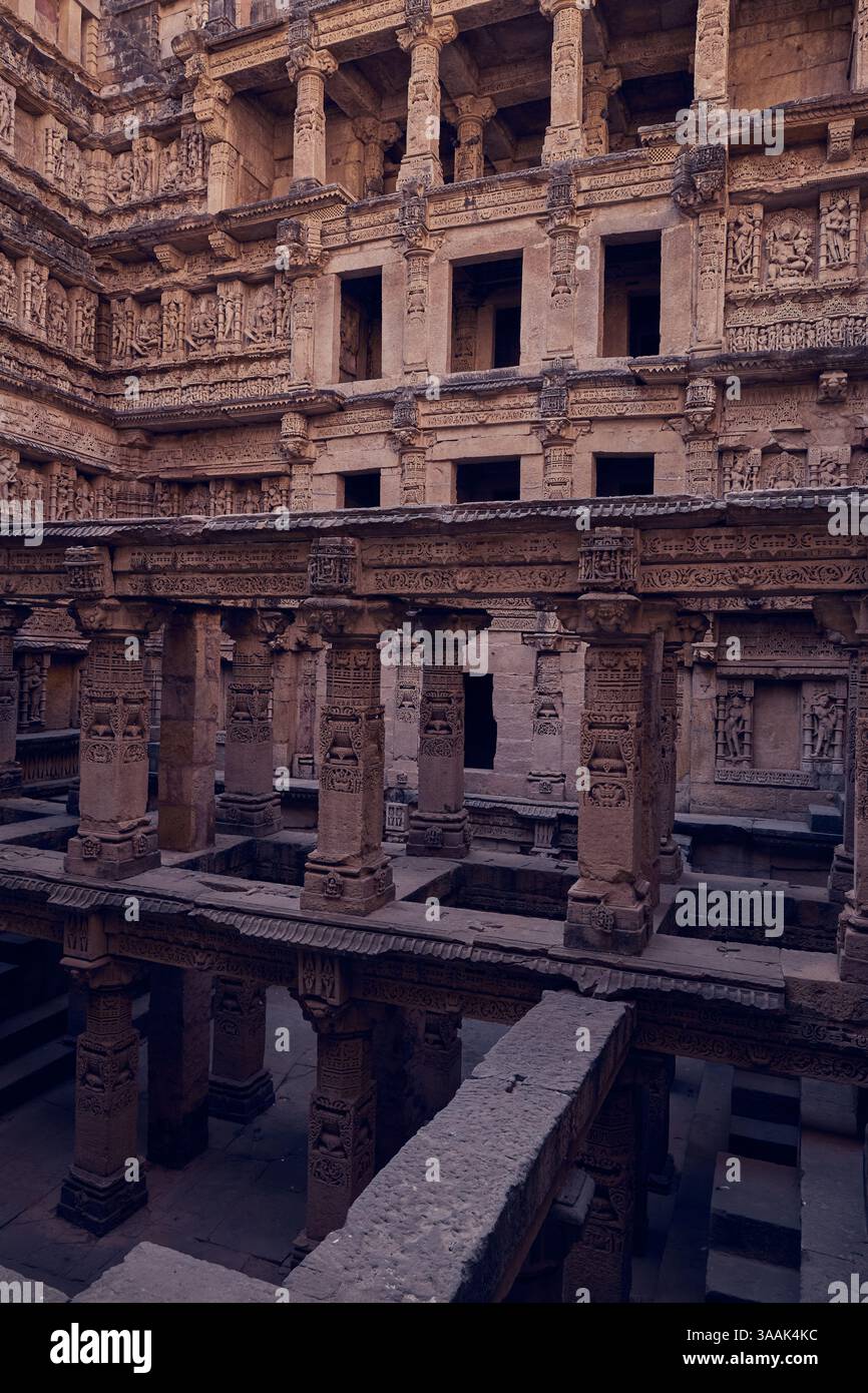Rani Ki Vav temple and Stepwell in Patan city, India Stock Photo - Alamy