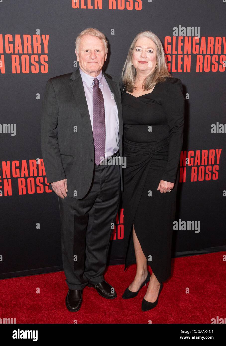 New York, USA. 31st Mar, 2025. Gordon Clapp (L) attends opening night ...