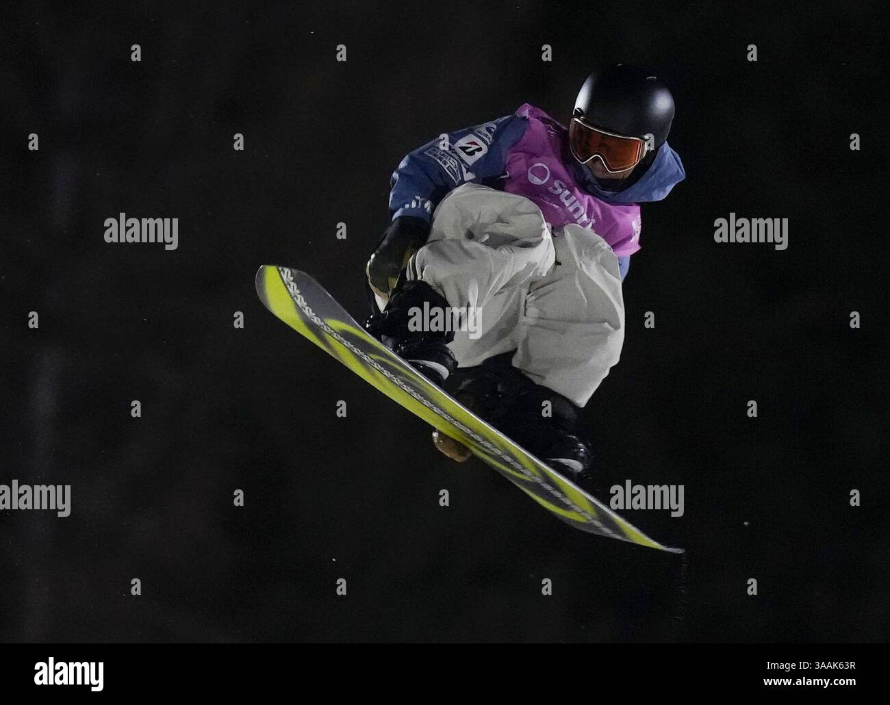 Ryoma Kimata of Japan performs in the men's big air final at the ...