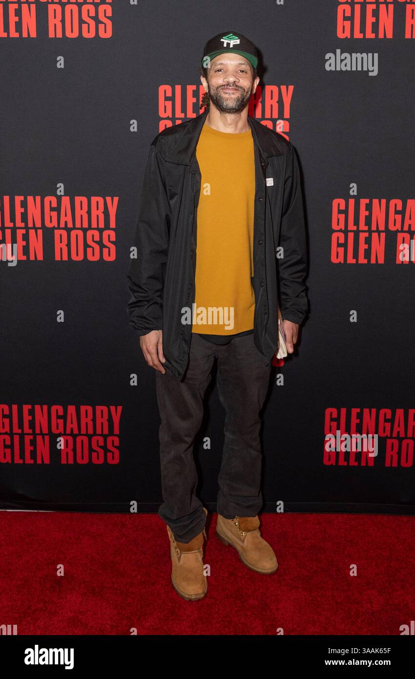 New York, USA. 31st Mar, 2025. Savion Glover attends opening night of ...