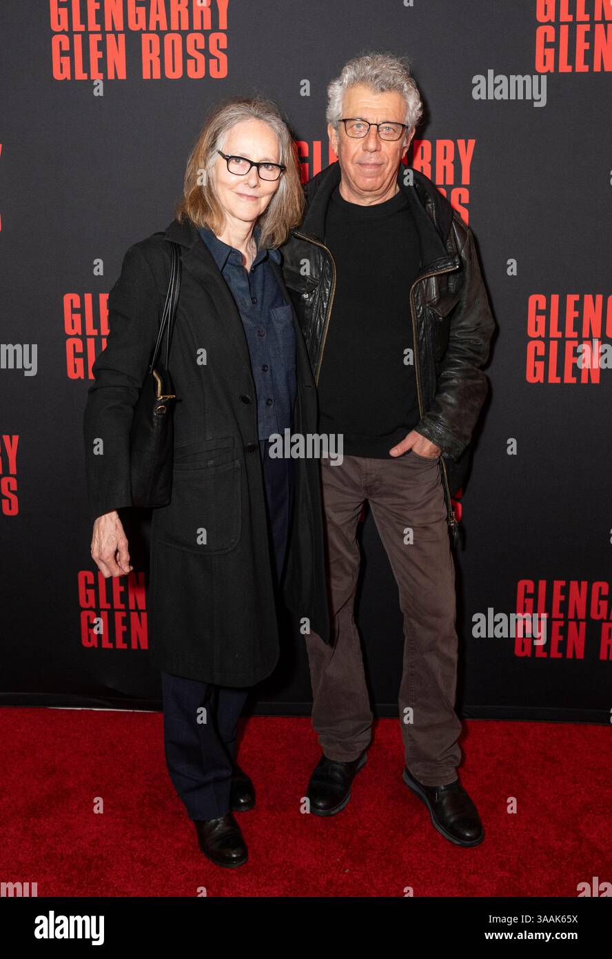 New York, USA. 31st Mar, 2025. Jo Anne Bonney and Eric Bogosian attend ...