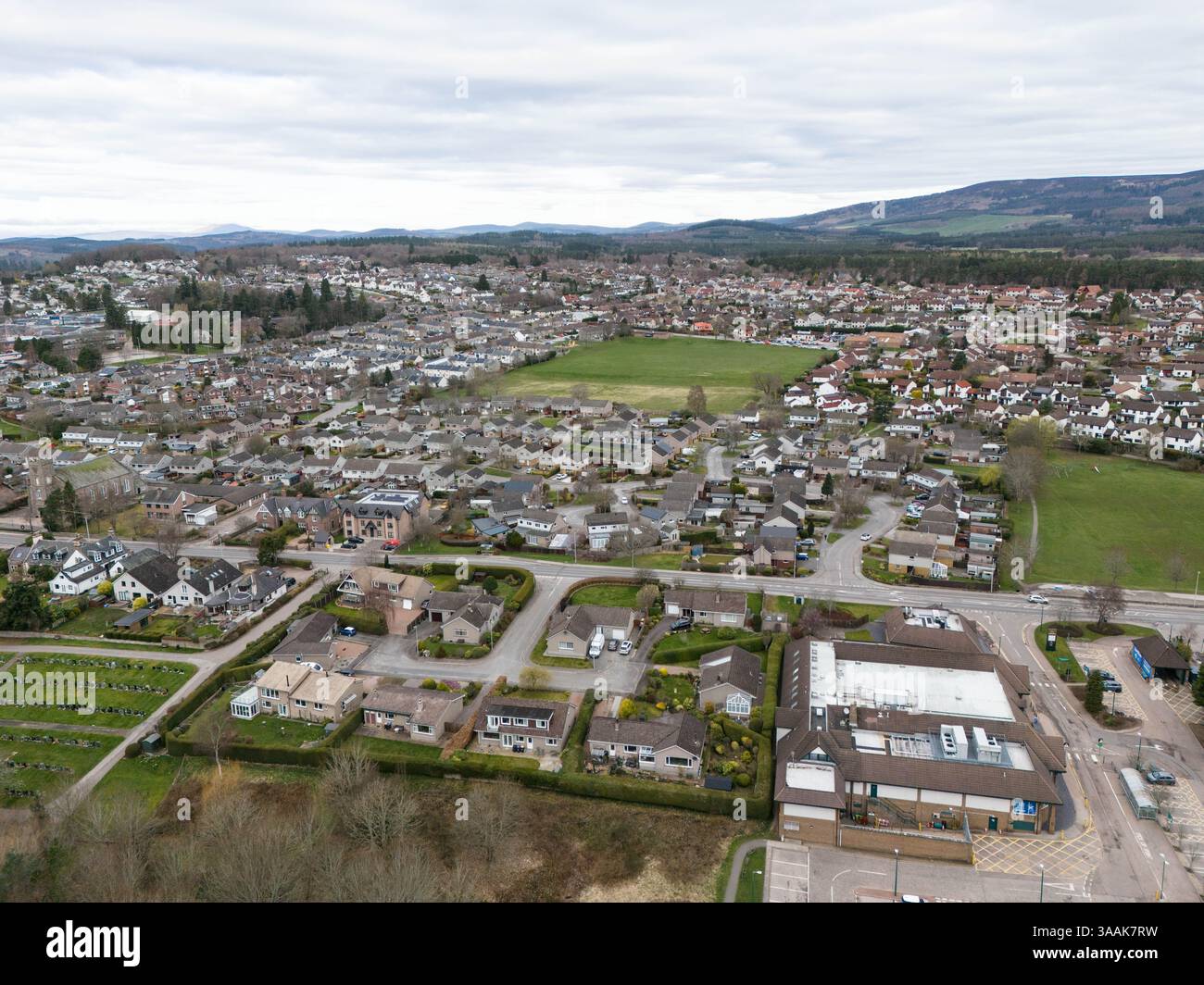 Banchory town hi-res stock photography and images - Alamy