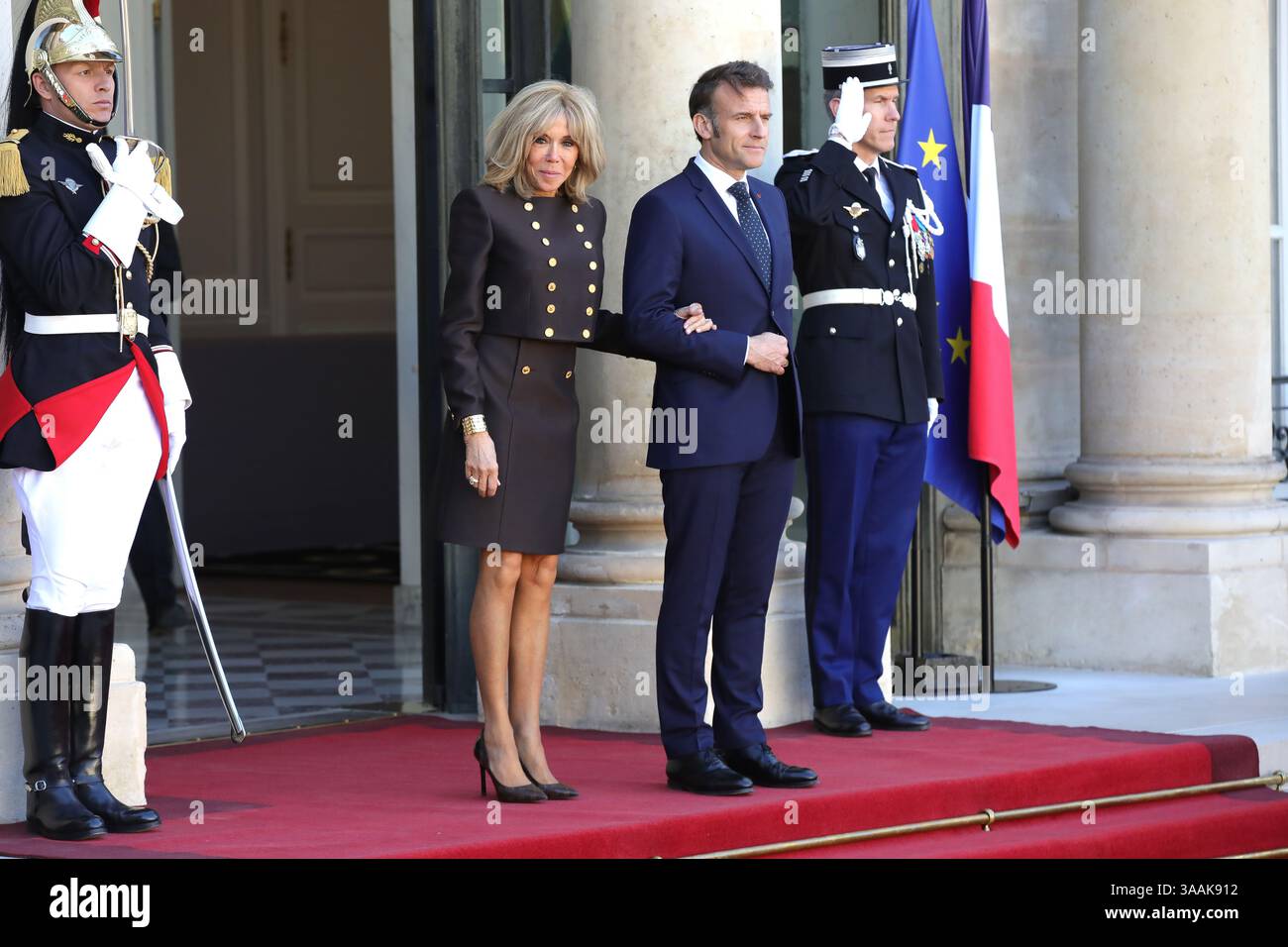 Paris, France on 31 March, 2025, First Lady of France Brigitte Macron ...