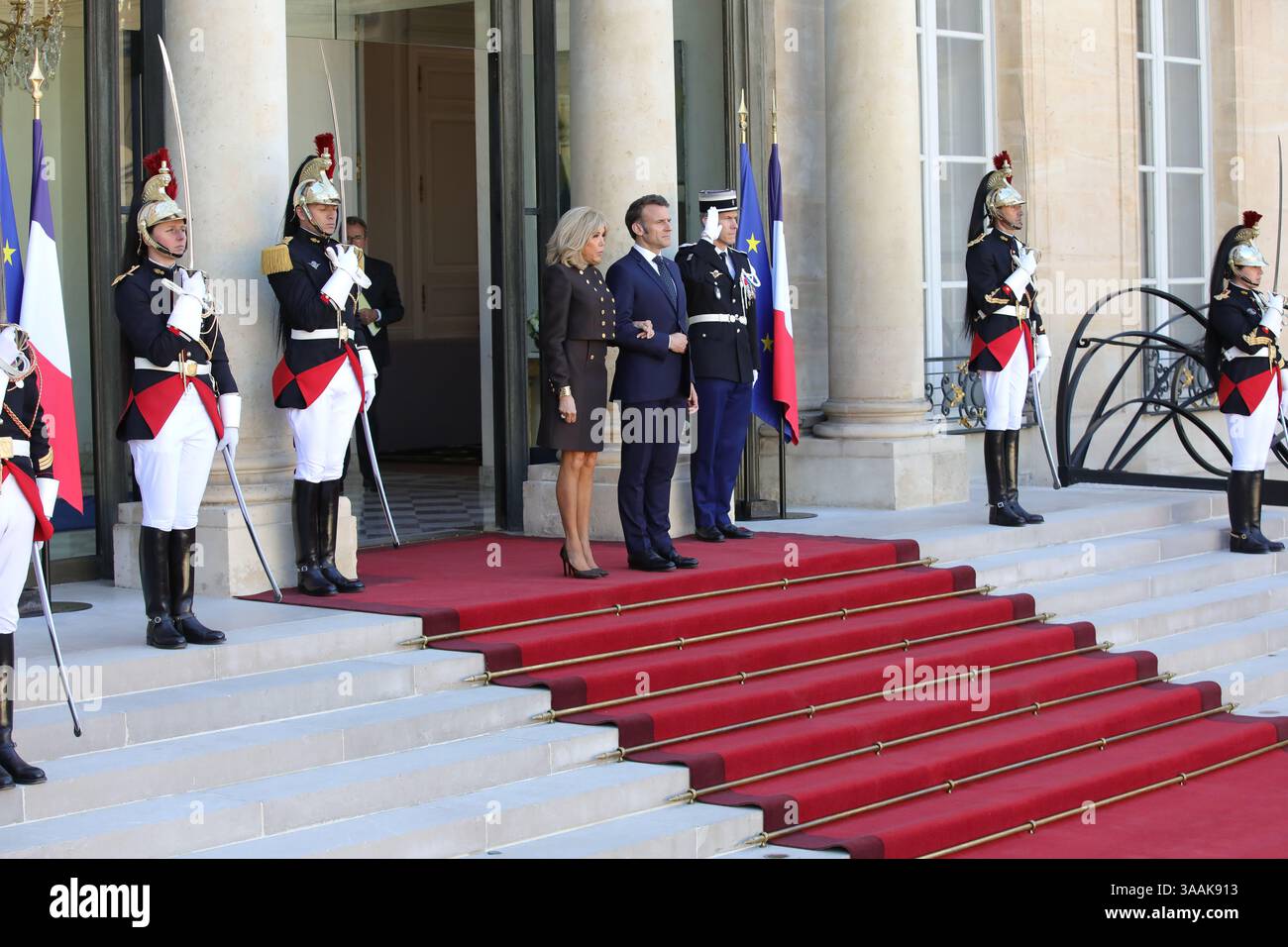 Paris, France on 31 March, 2025, First Lady of France Brigitte Macron ...