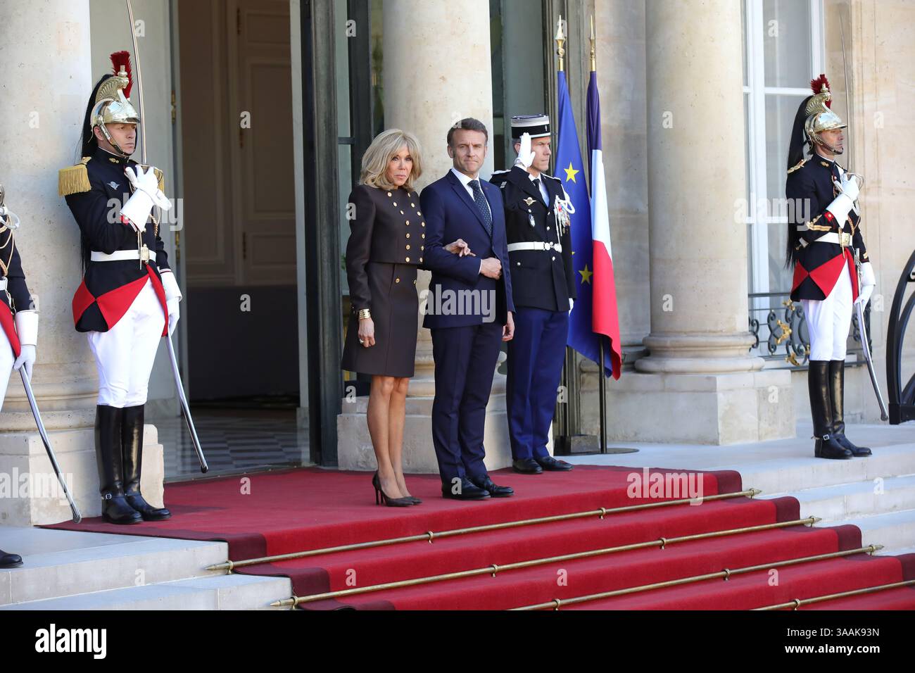 Paris, France on 31 March, 2025, First Lady of France Brigitte Macron ...
