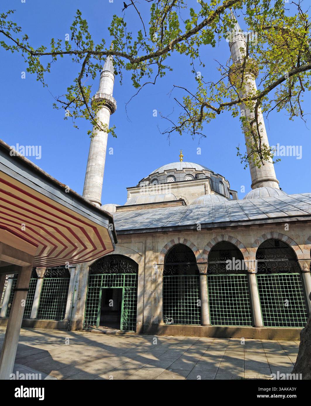 Atik Valide Mosque and Complex, located in Uskudar, Turkey, was built ...