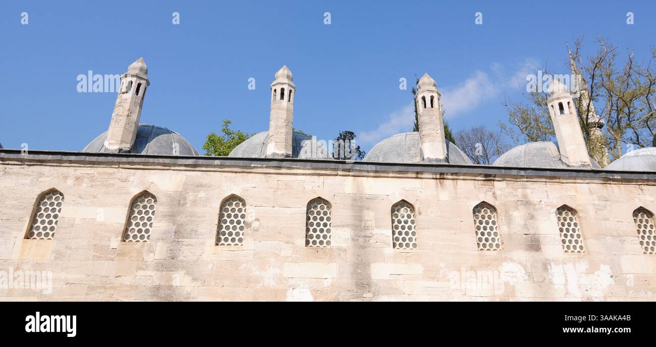 Atik Valide Mosque and Complex, located in Uskudar, Turkey, was built ...