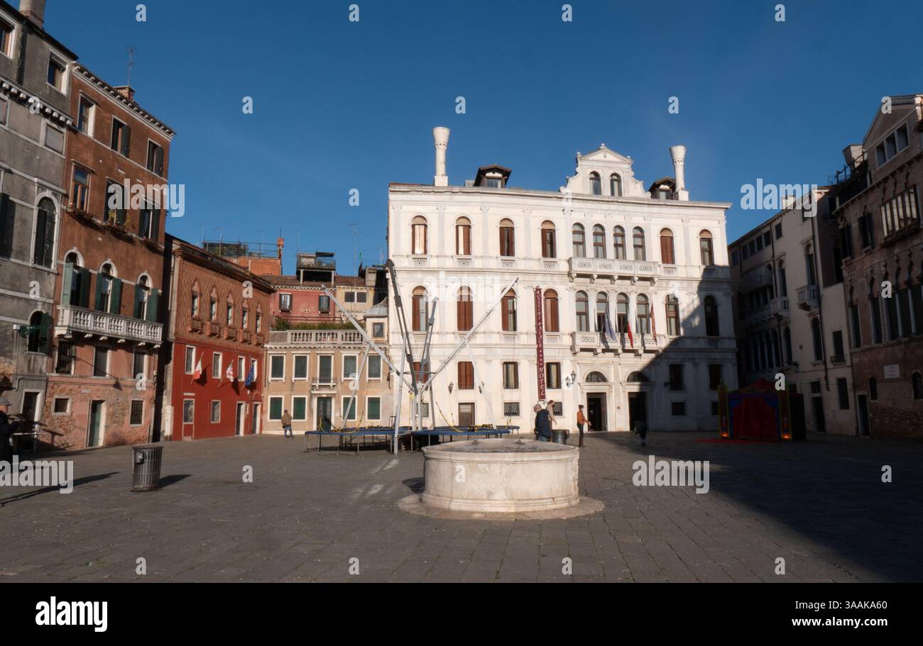 Palazzo Priuli Ruzzini Historic Renaissance Palace in Venice Stock ...