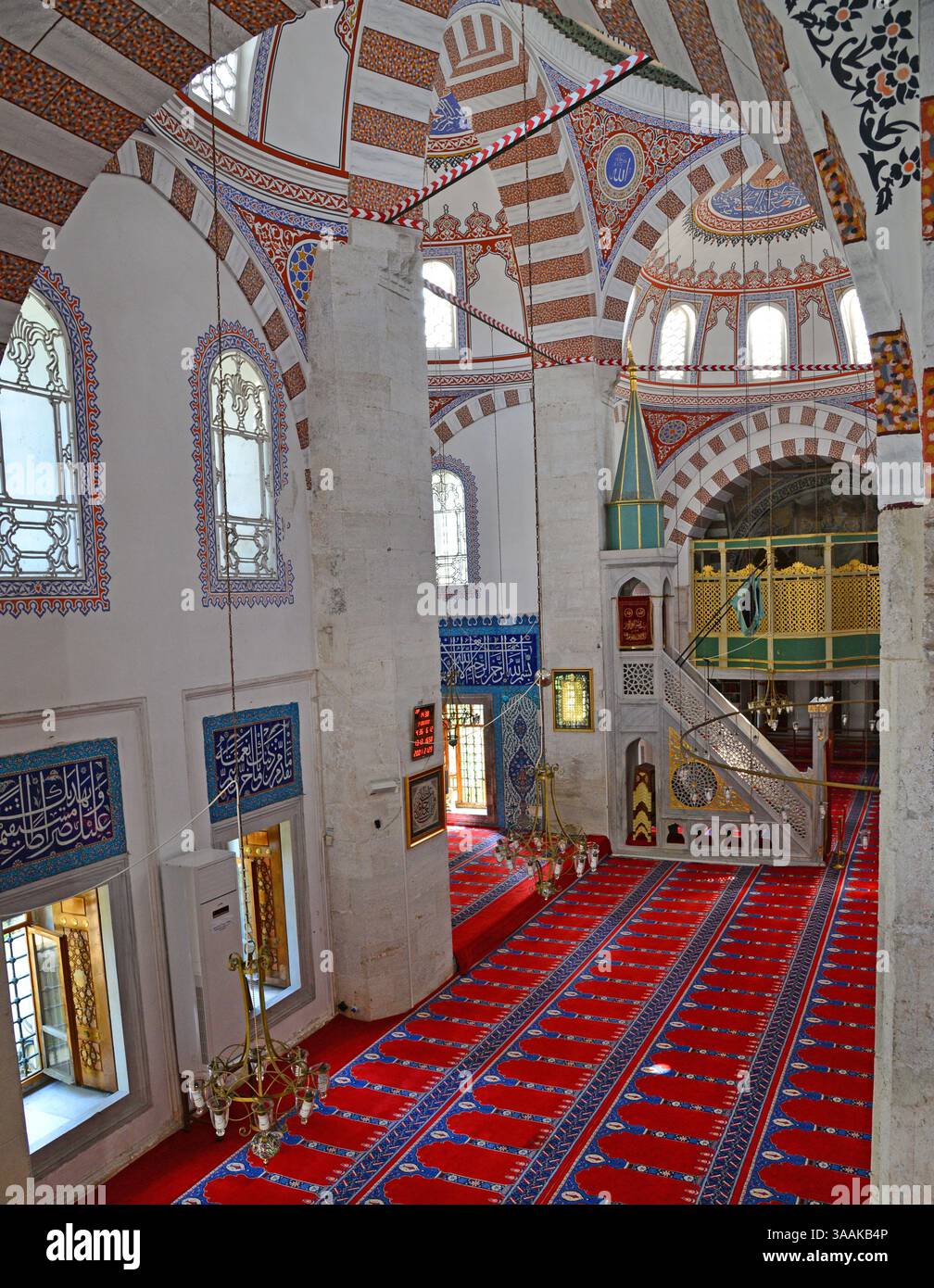 Atik Valide Mosque and Complex, located in Uskudar, Turkey, was built ...
