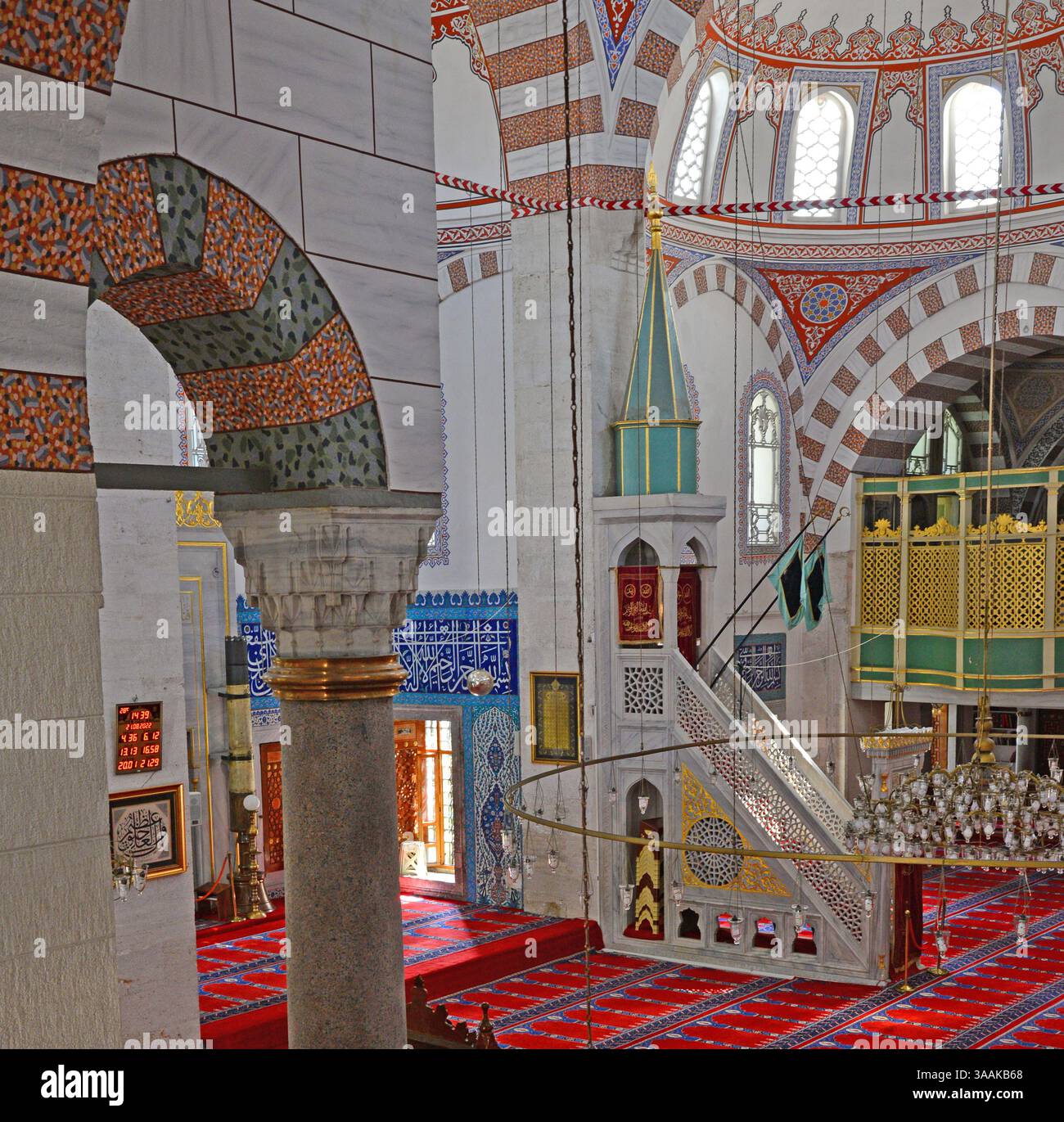 Atik Valide Mosque and Complex, located in Uskudar, Turkey, was built ...