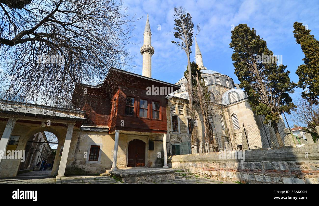 Atik Valide Mosque and Complex, located in Uskudar, Turkey, was built ...