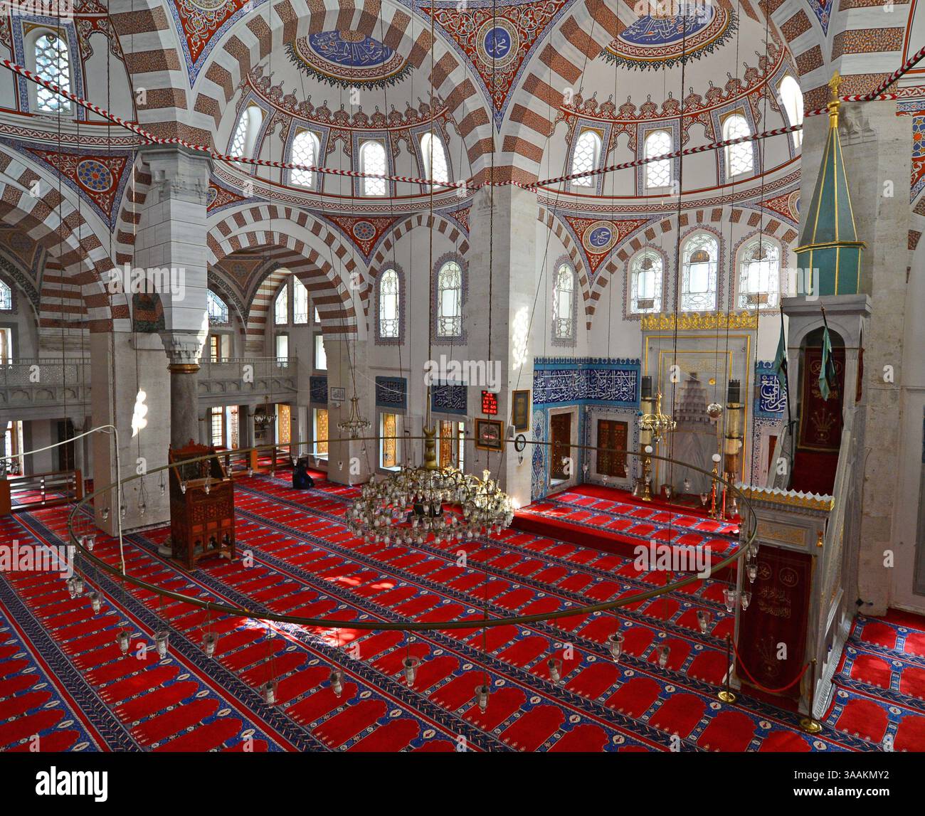 Atik Valide Mosque and Complex, located in Uskudar, Turkey, was built ...