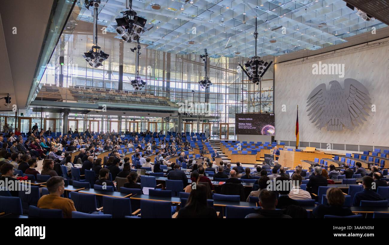 Bonn, Germany. 01st Apr, 2025. Walther Pelzer, Director General of the ...