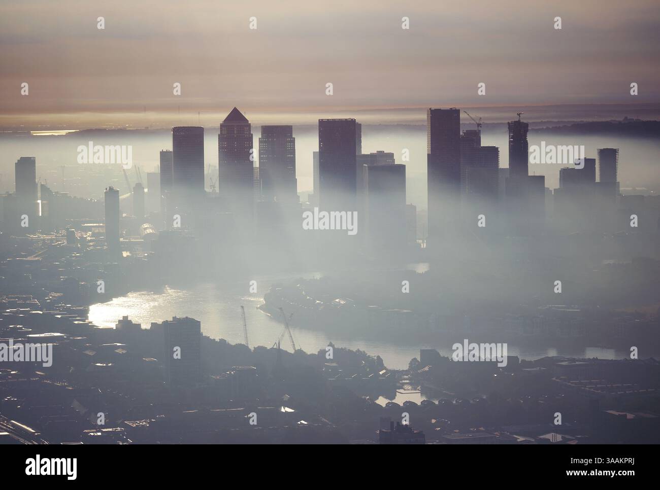 File photo dated 15/09/23 of a view of the London skyline during ...