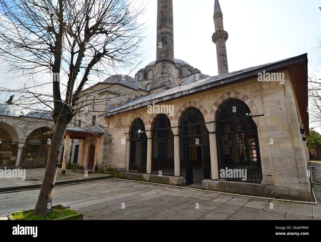 Atik Valide Mosque and Complex, located in Uskudar, Turkey, was built ...