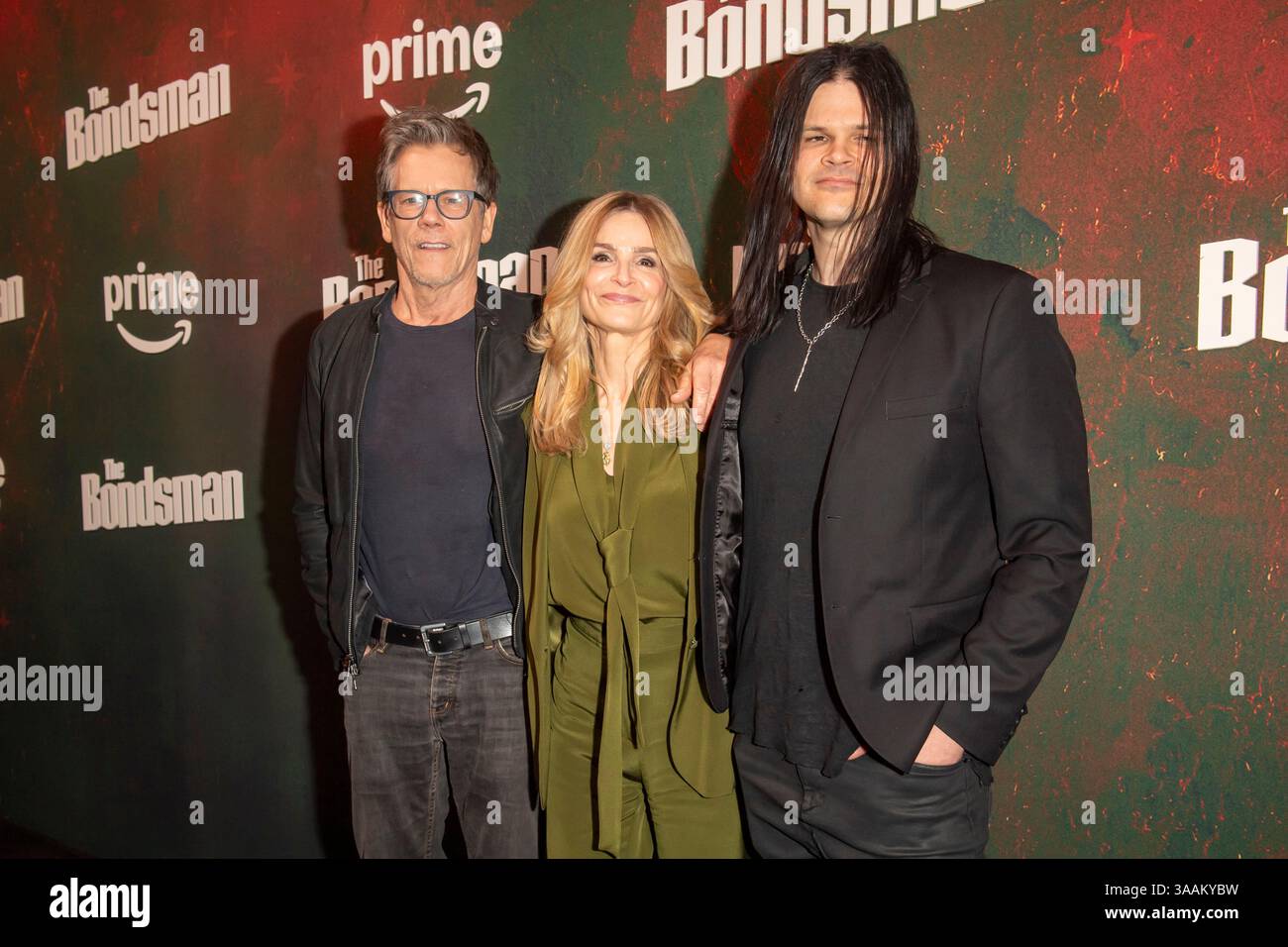 New York, United States. 31st Mar, 2025. (L-R) Kevin Bacon, Kyra ...