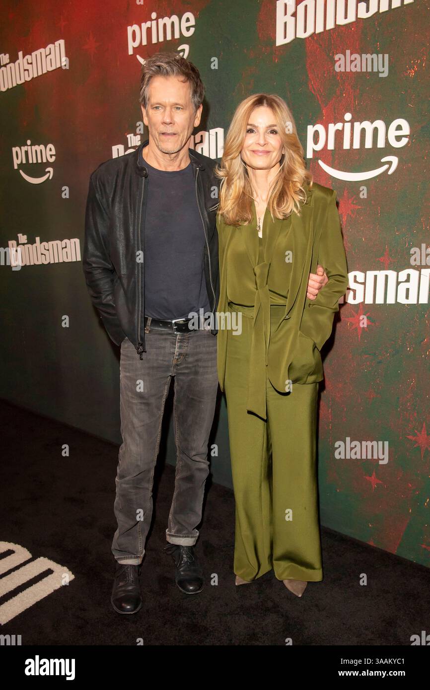 Kevin Bacon and Kyra Sedgwick attend Prime Video's "The Bondsman" New ...