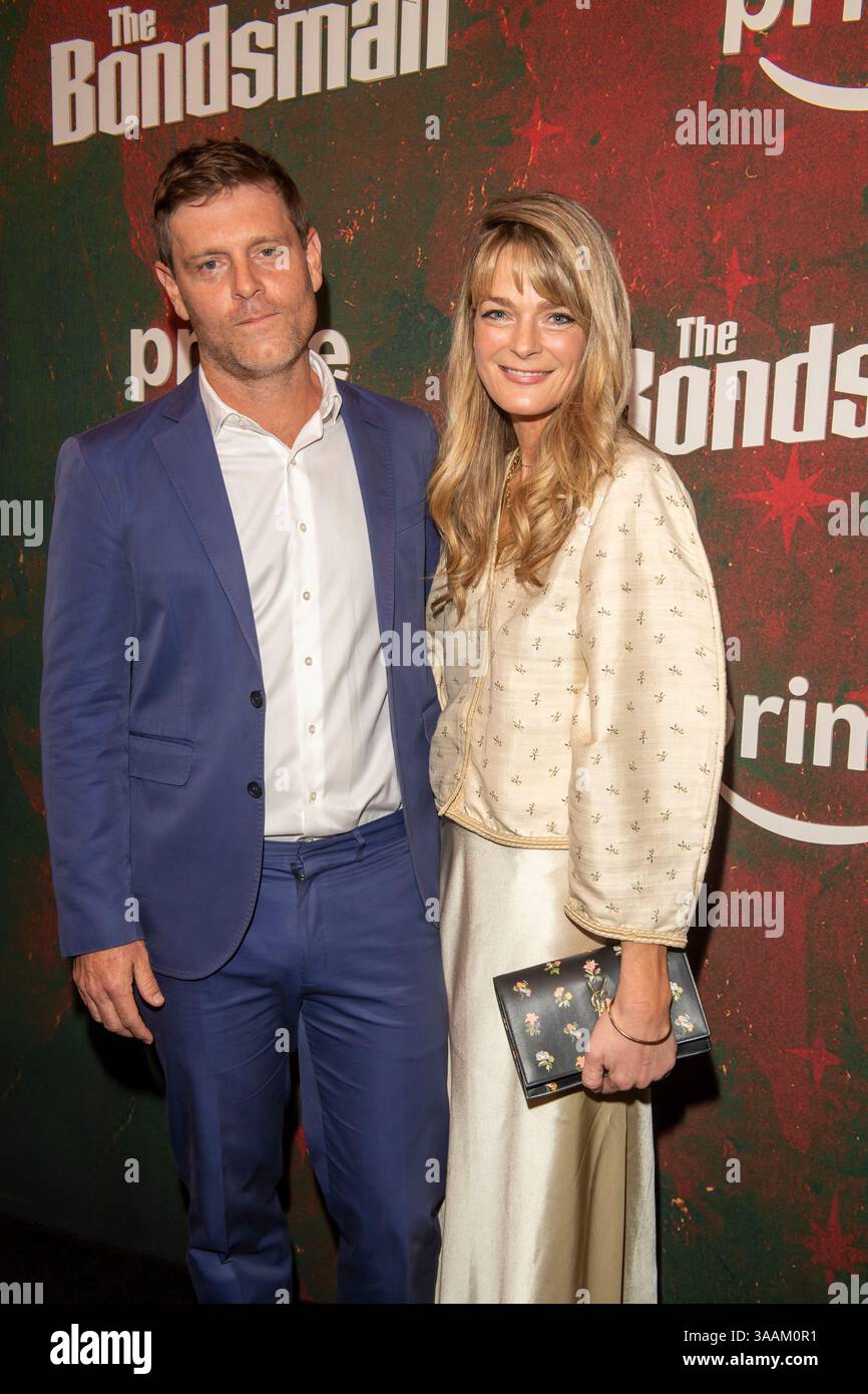 Grainger David (L) attends Prime Video's "The Bondsman" New York ...