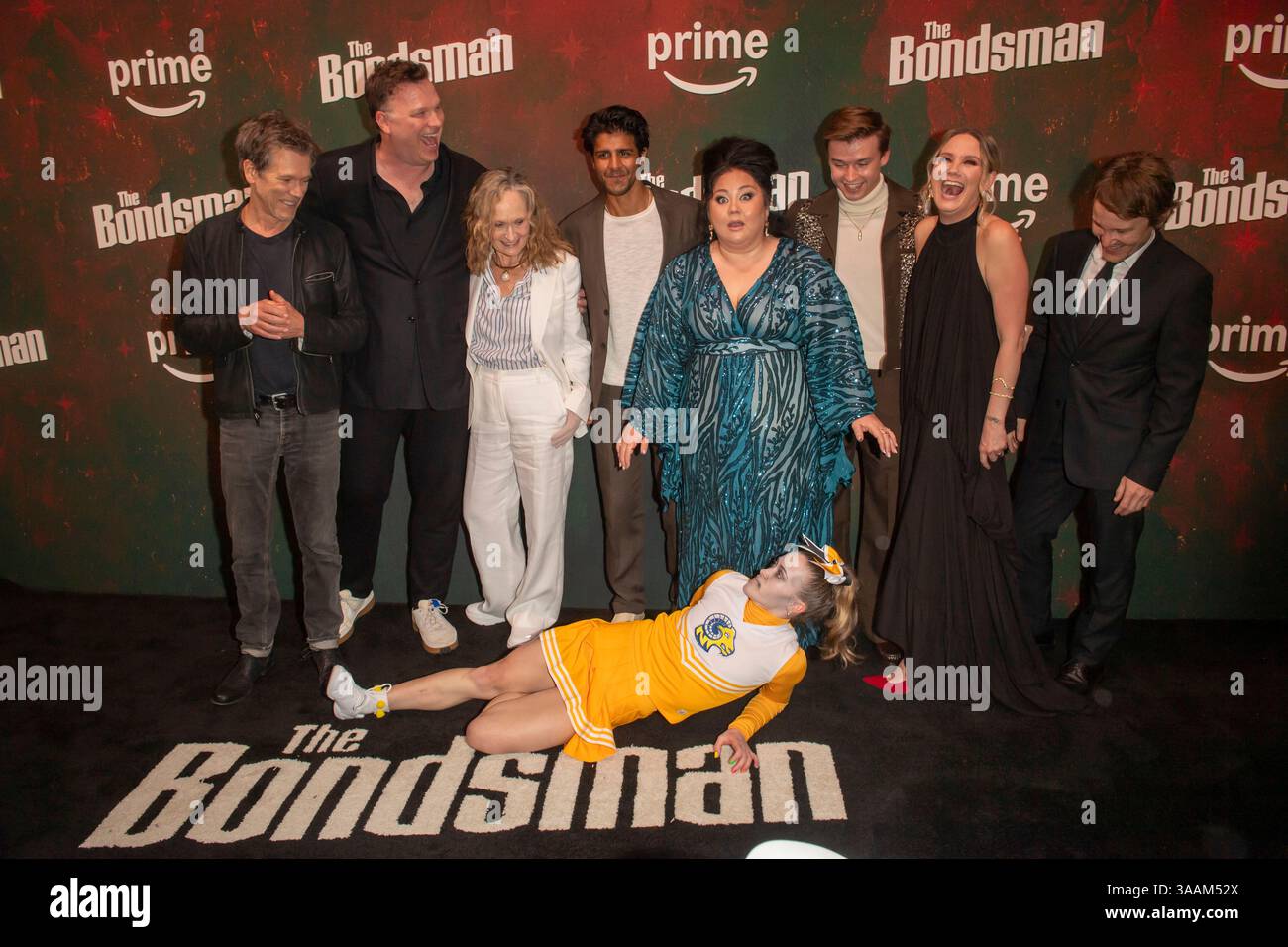 New York, United States. 31st Mar, 2025. (L-R) Kevin Bacon, Erik Oleson ...