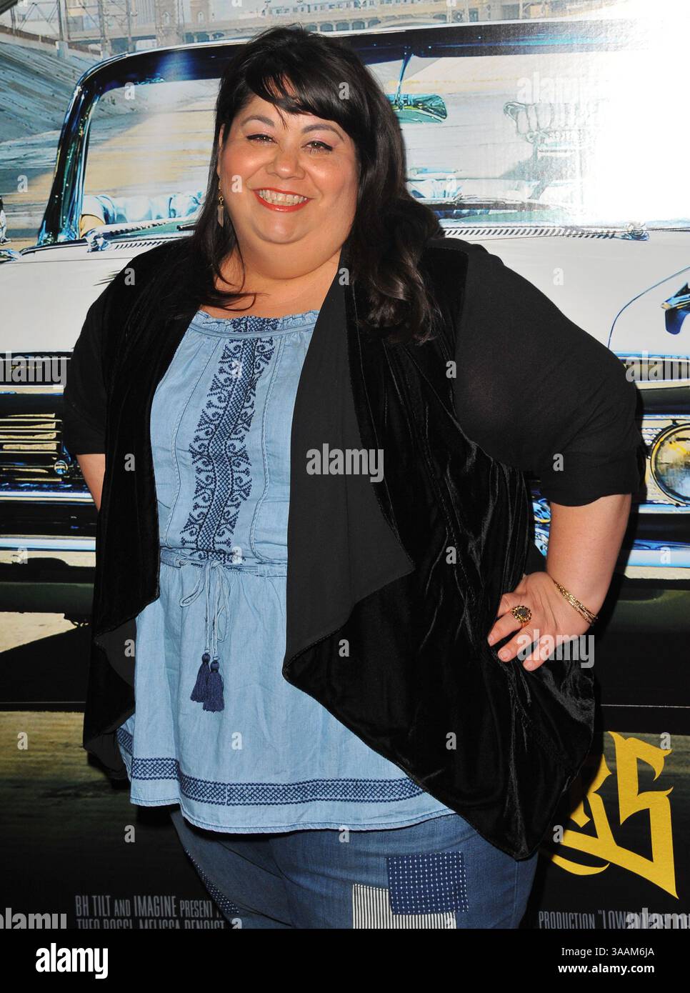 LOS ANGELES, CA - MAY 09: Carla Jimenez attends the premiere of BH Tilt ...