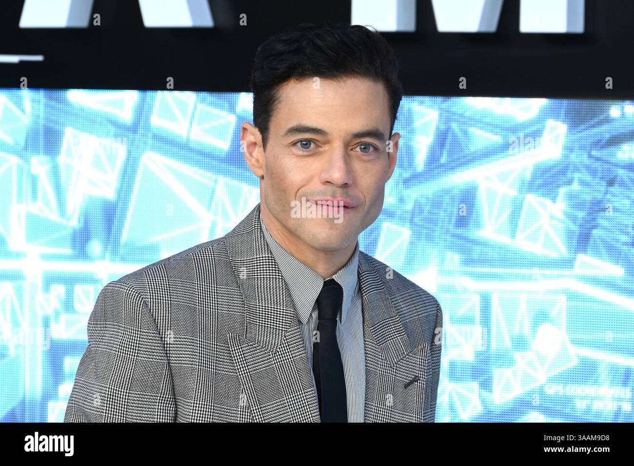 London, UK. 31st Mar, 2025. Rami Malek attends "The Amateur” European Premiere at Odeon Luxe ...