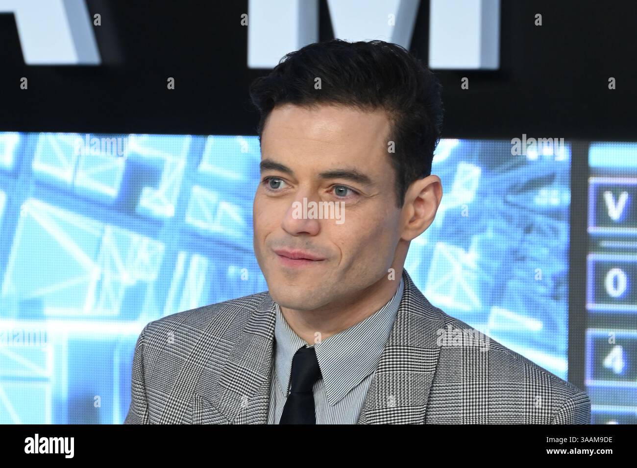 London, UK. 31st Mar, 2025. Rami Malek attends "The Amateur” European Premiere at Odeon Luxe ...