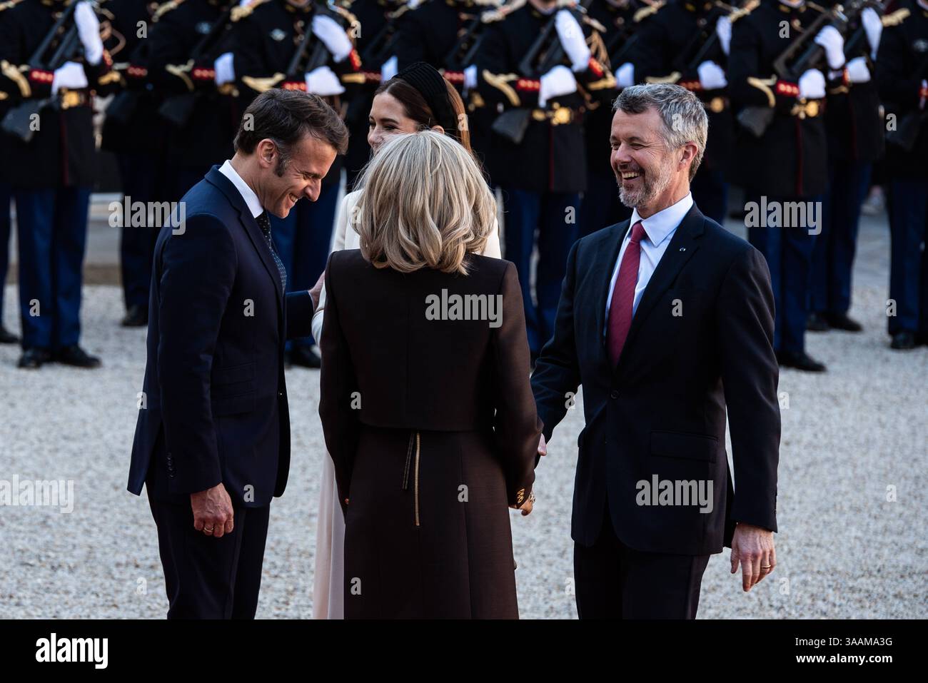 FRANCE-POLITICS-TOP LEVEL SUMMIT-DENMARK The President of the French ...