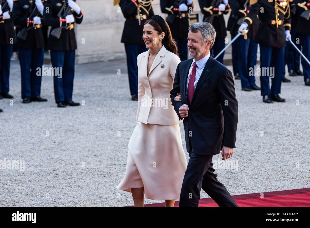 FRANCE-POLITICS-TOP LEVEL SUMMIT-DENMARK The President of the French ...
