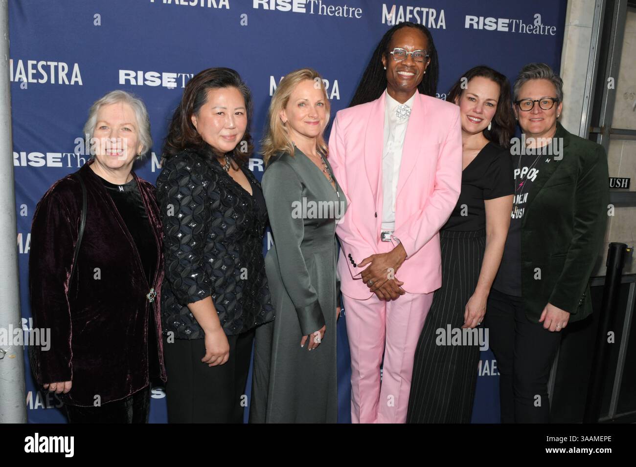 (L-R) Emily Grishman, Theresa Ching, Paige Price, Lee Bynum, Georgia ...