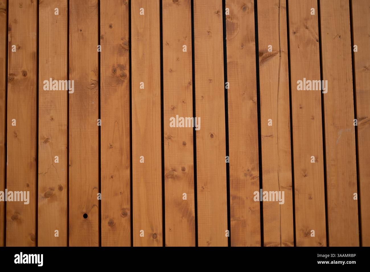 The modern plank surface features wooden panels for walls, vertical ...