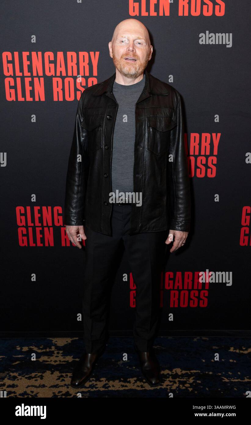 New York, NY, March 31, 2025: Bill Burr attends press line after the ...