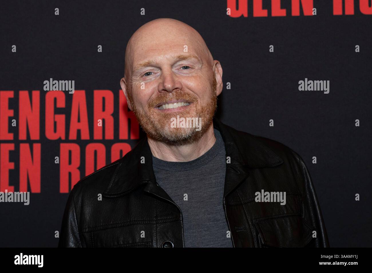 New York, USA. 31st Mar, 2025. Bill Burr attends press line after the ...