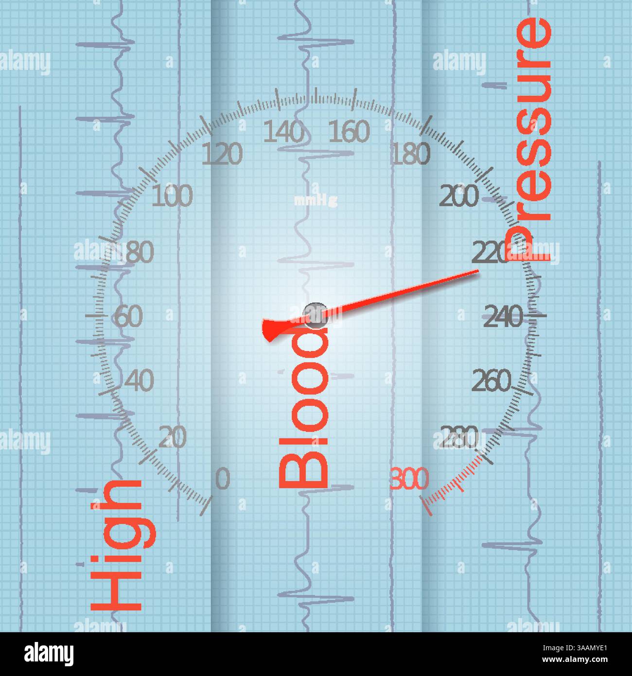 Showing tonometer Stock Vector Images - Alamy
