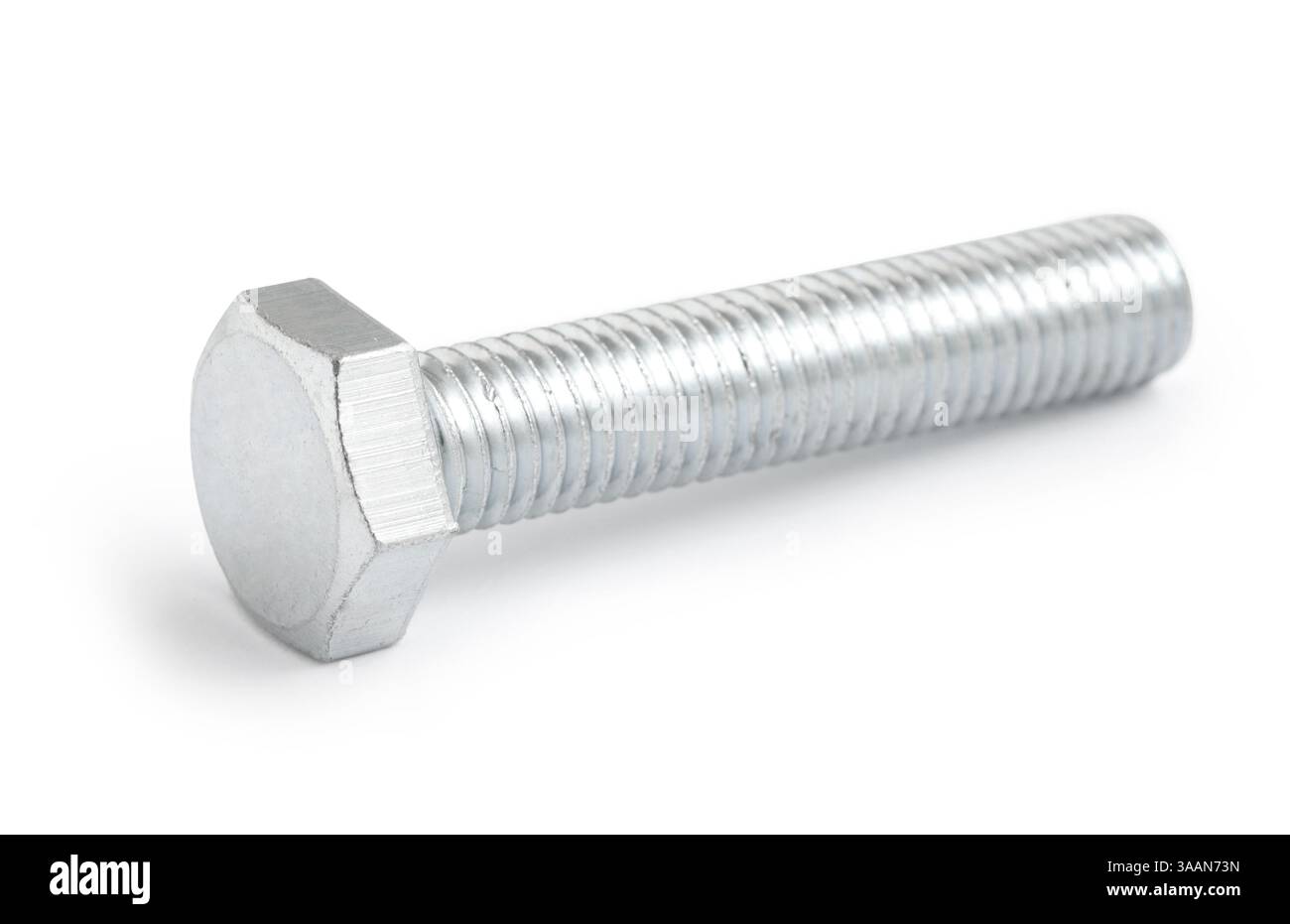 Tap bolt isolated on white background Stock Photo - Alamy