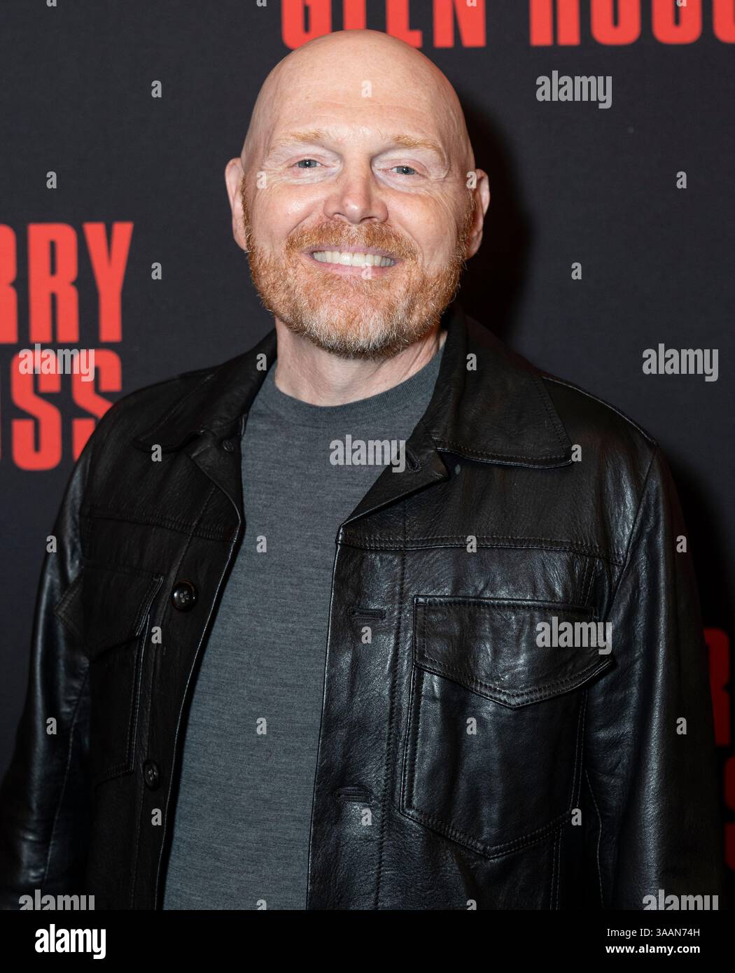 Bill Burr attends press line after the opening night of Broadway ...