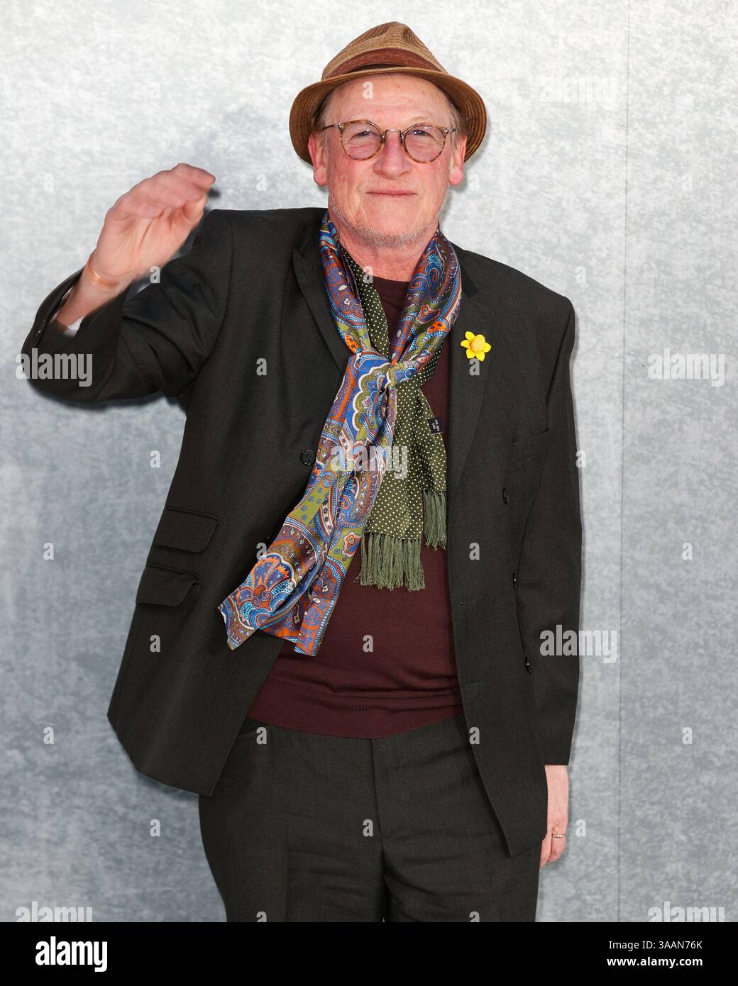 Geoff Bell attends the Global Premiere of 'Mobland' held at the Odeon ...
