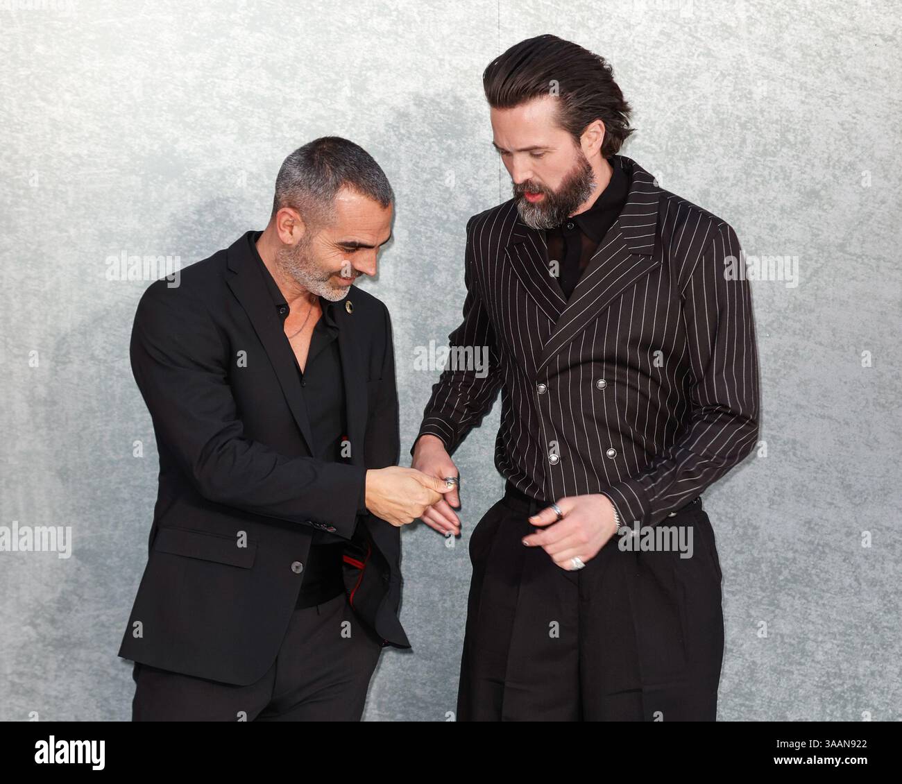 London, UK. 27th Mar, 2025. Antonio Gonzalez and Emmett J. Scanlan ...