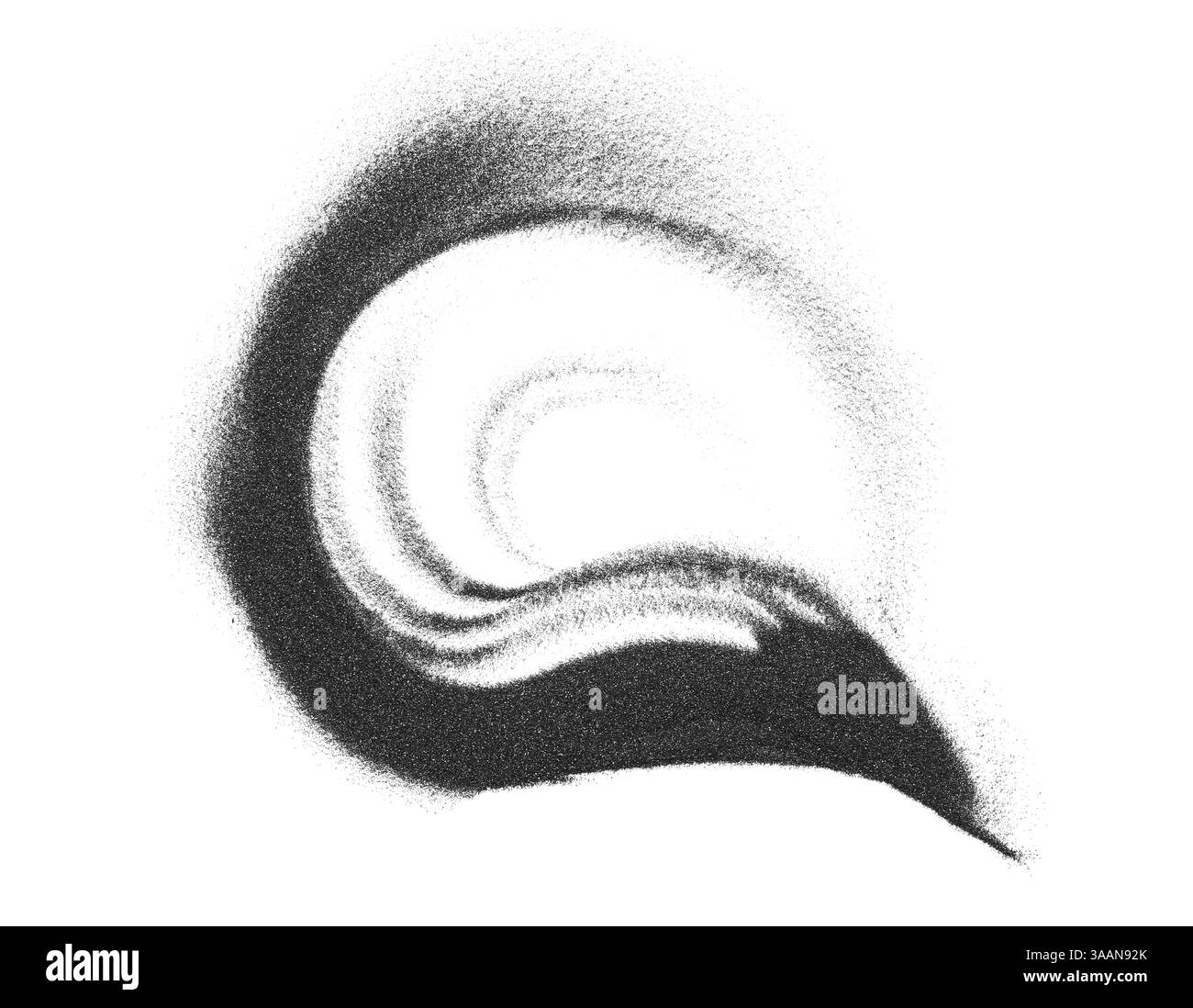 Pebble sandy beach Black and White Stock Photos & Images - Alamy