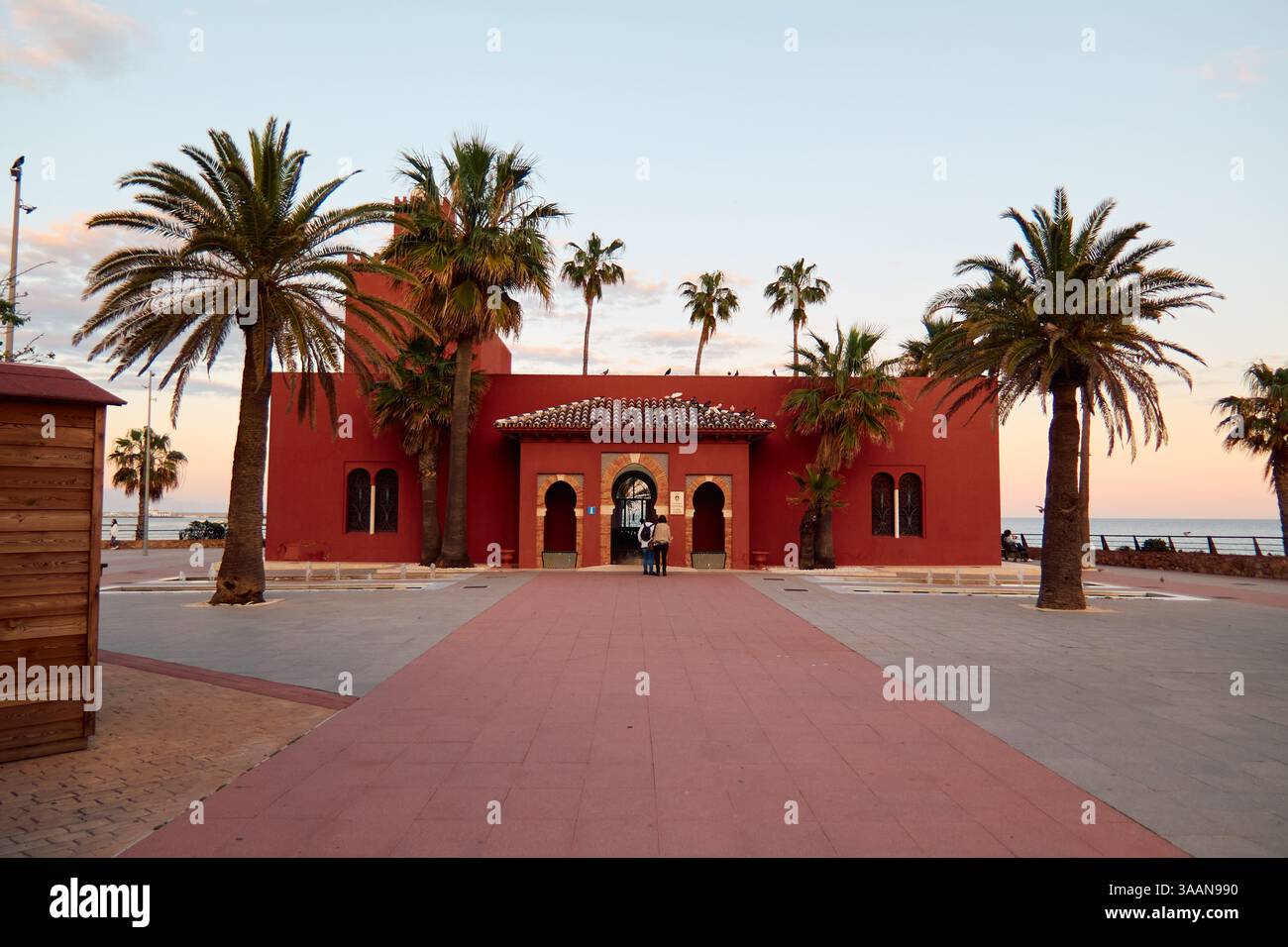 The Bil Bil Castle, Arabic-style building, 1927, Benalmadena, Andalusia ...