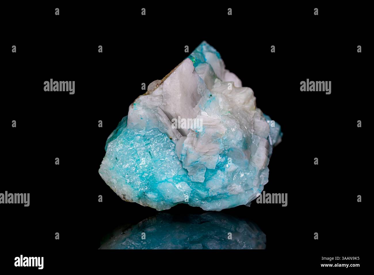 Natural rough Phoenix stone (Fynchenite, Ajoite) on dark background ...